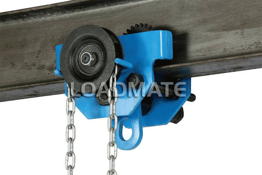Manual Trolley Structure and Installation | LOADMATE Crane, Surat